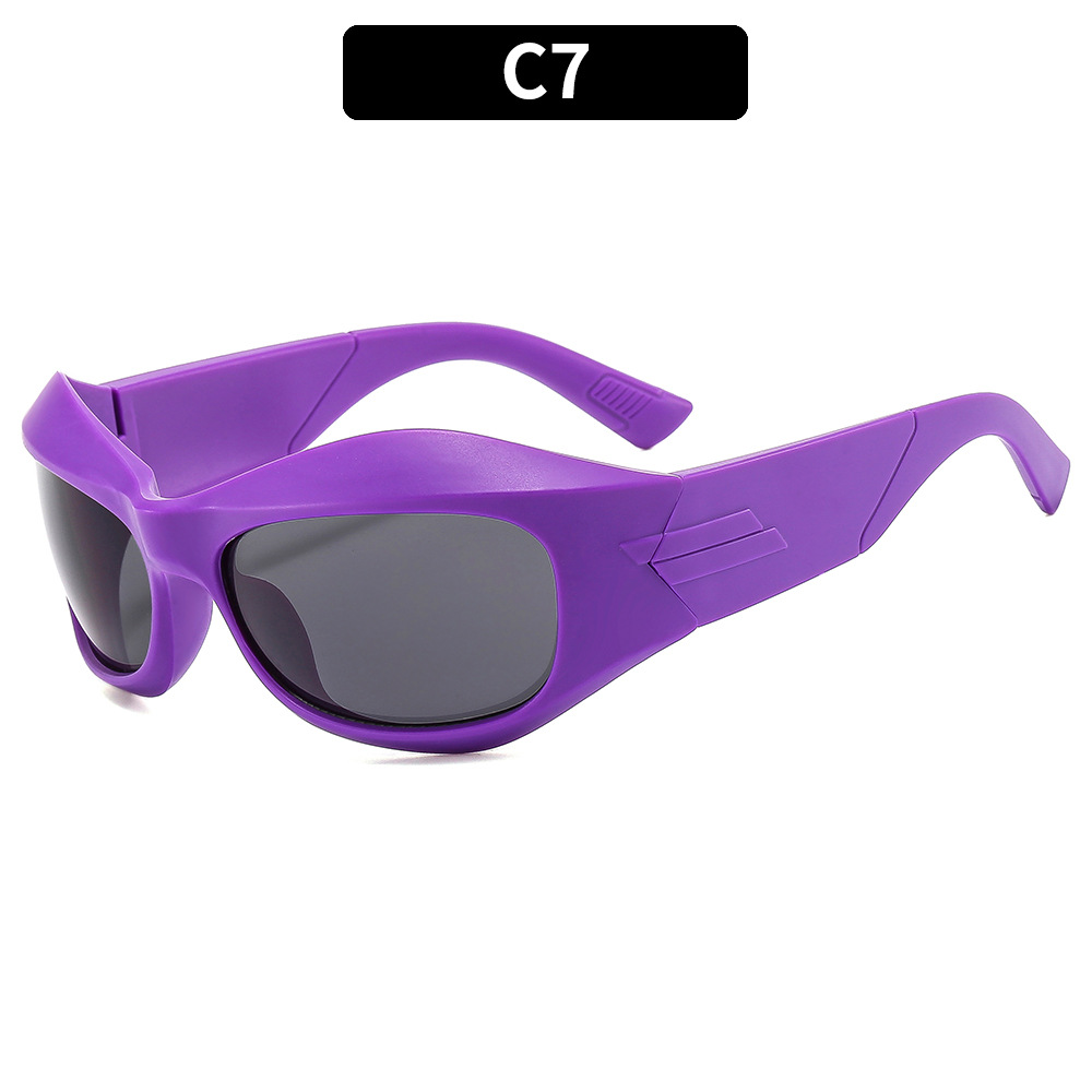 Wholesale Women Fashion Personality Punk Hip-Hop Sunglasses Wholesale Women Fashion Personality Punk Hip-Hop Sunglasses