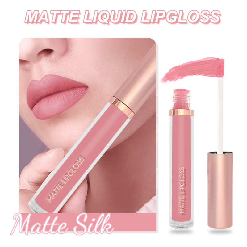 Wholesale Mirsist Women Foggy Noodles And Milk Tea Color Mug Lip Gloss Set