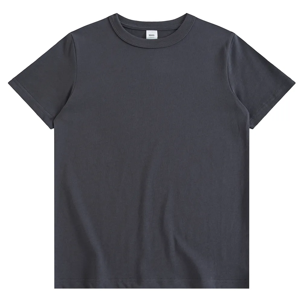 Wholesale Men Casual Basic Commuter Solid Color Short Sleeve Round Neck