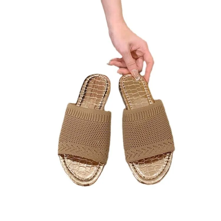 Wholesale Summer Women Fashionable Plus Size Flying Woven Round Tops ...