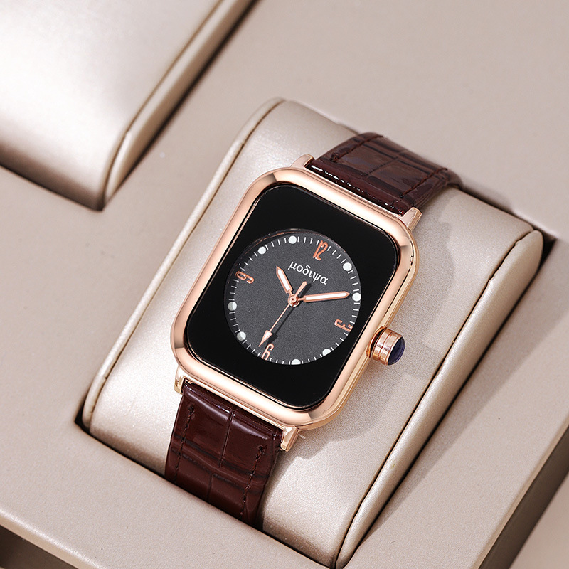 Wholesale Vintage Women Casual Square Luminous Quartz Watch Wholesale Vintage Women Casual Square Luminous Quartz Watch