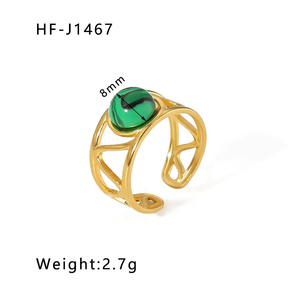 Wholesale Women Vintage Round Geometric Emerald Multicolor Natural ...